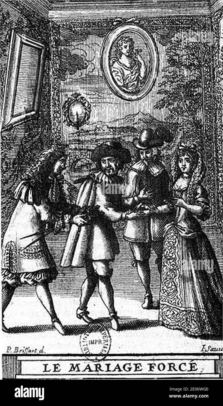 Le Mariage forcé Stock Photo - Alamy