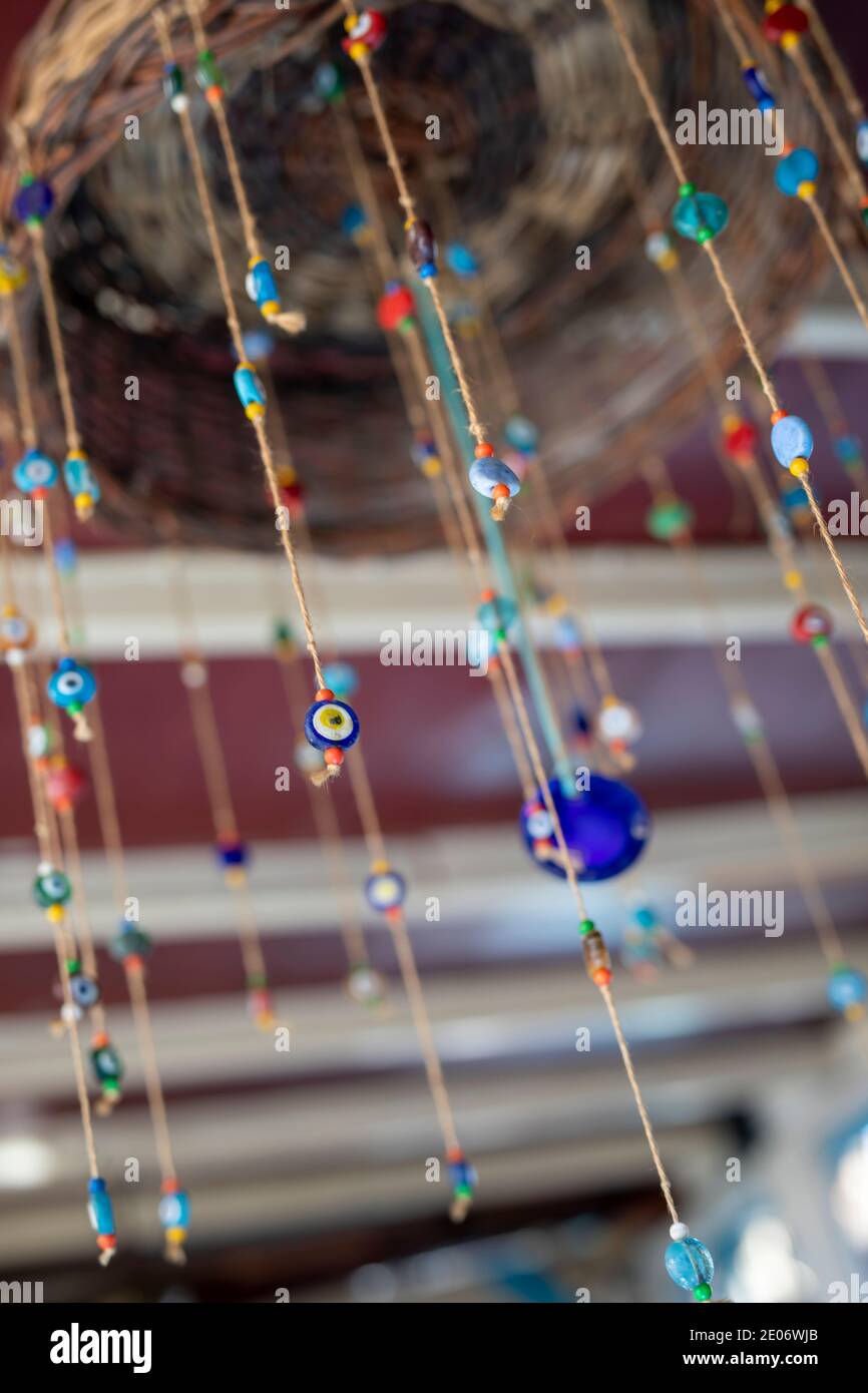 Evil eye bead made hi-res stock photography and images - Alamy