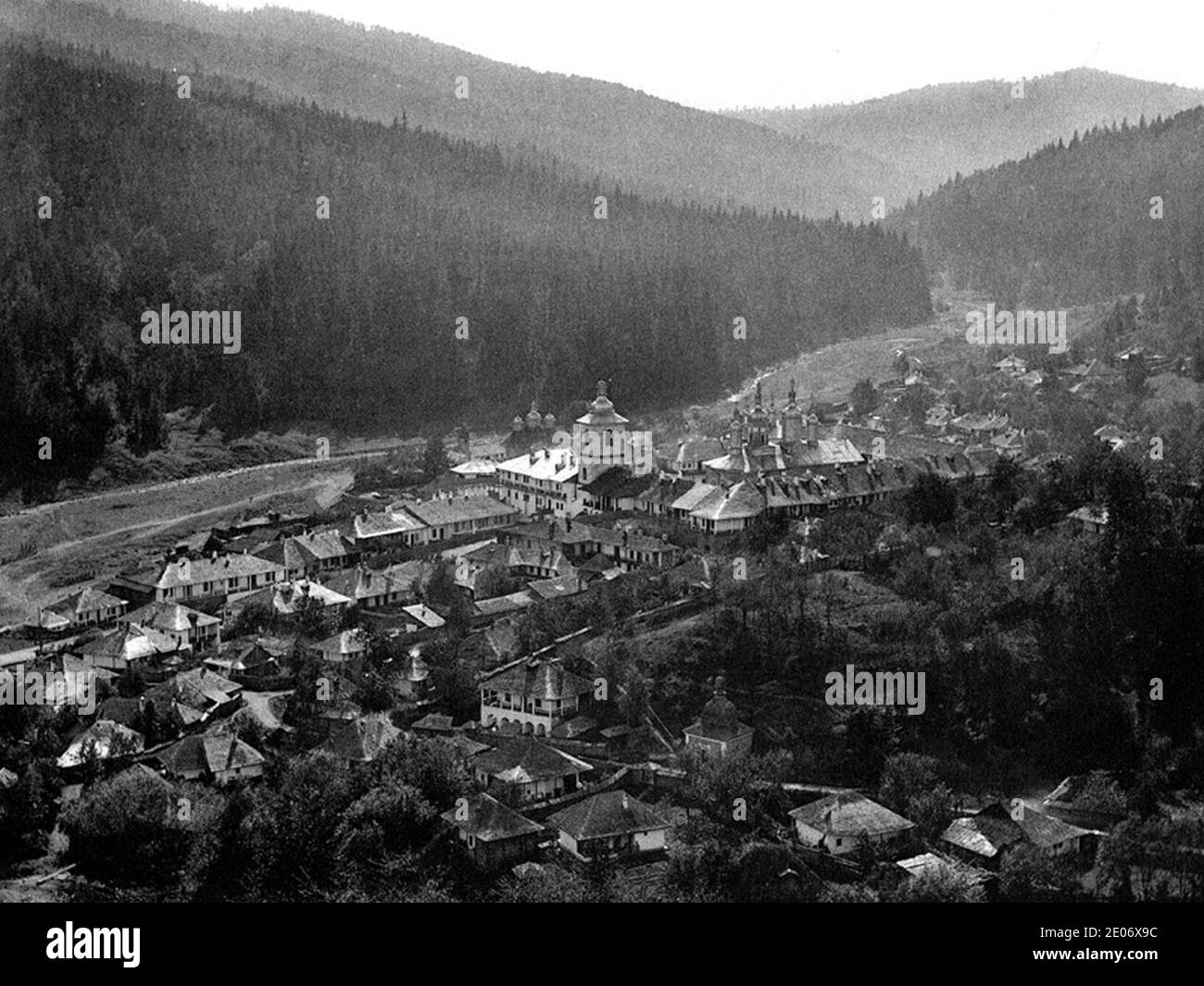Le Monastere d'Agapia, dep. de Neamtz Stock Photo - Alamy