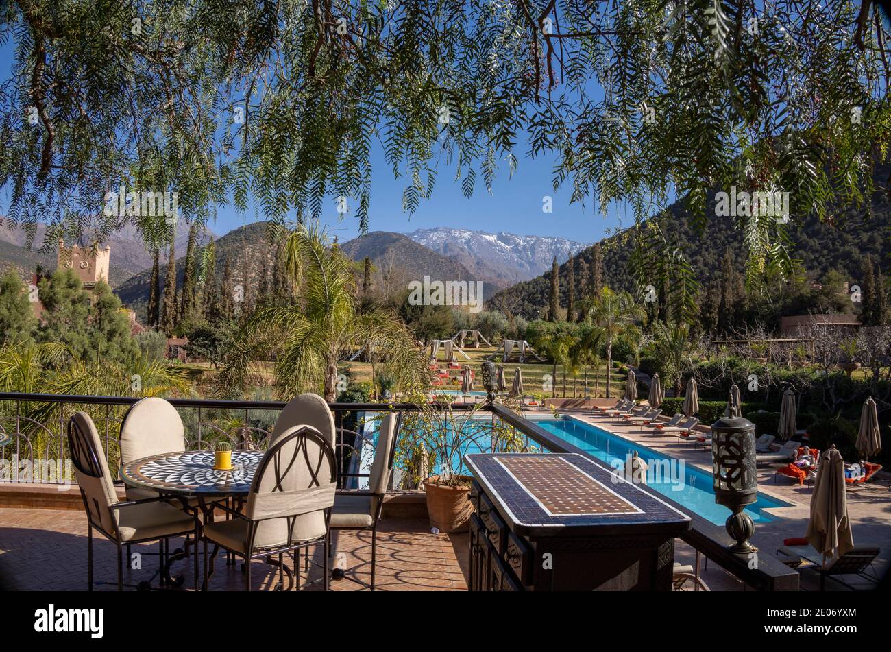 Asni toubkal mountain scenery hi-res stock photography and images - Alamy