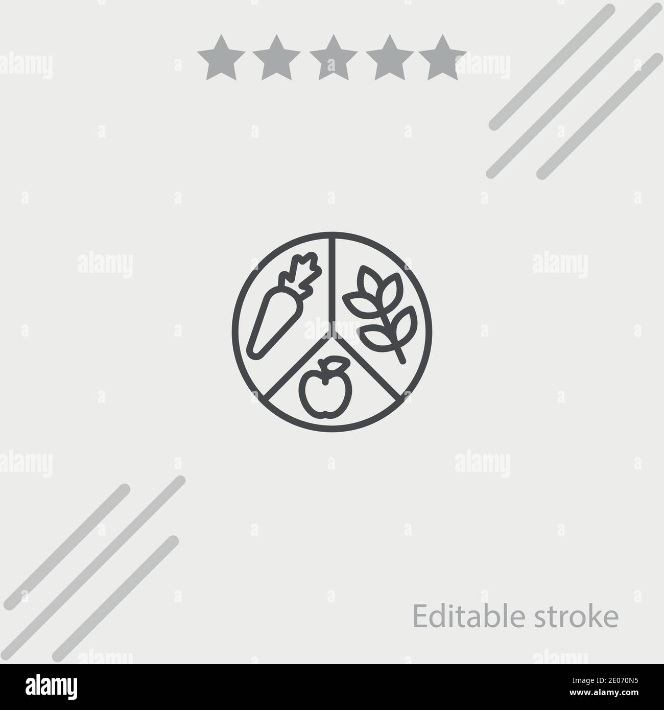 food vector icon modern simple vector illustration Stock Vector Image ...