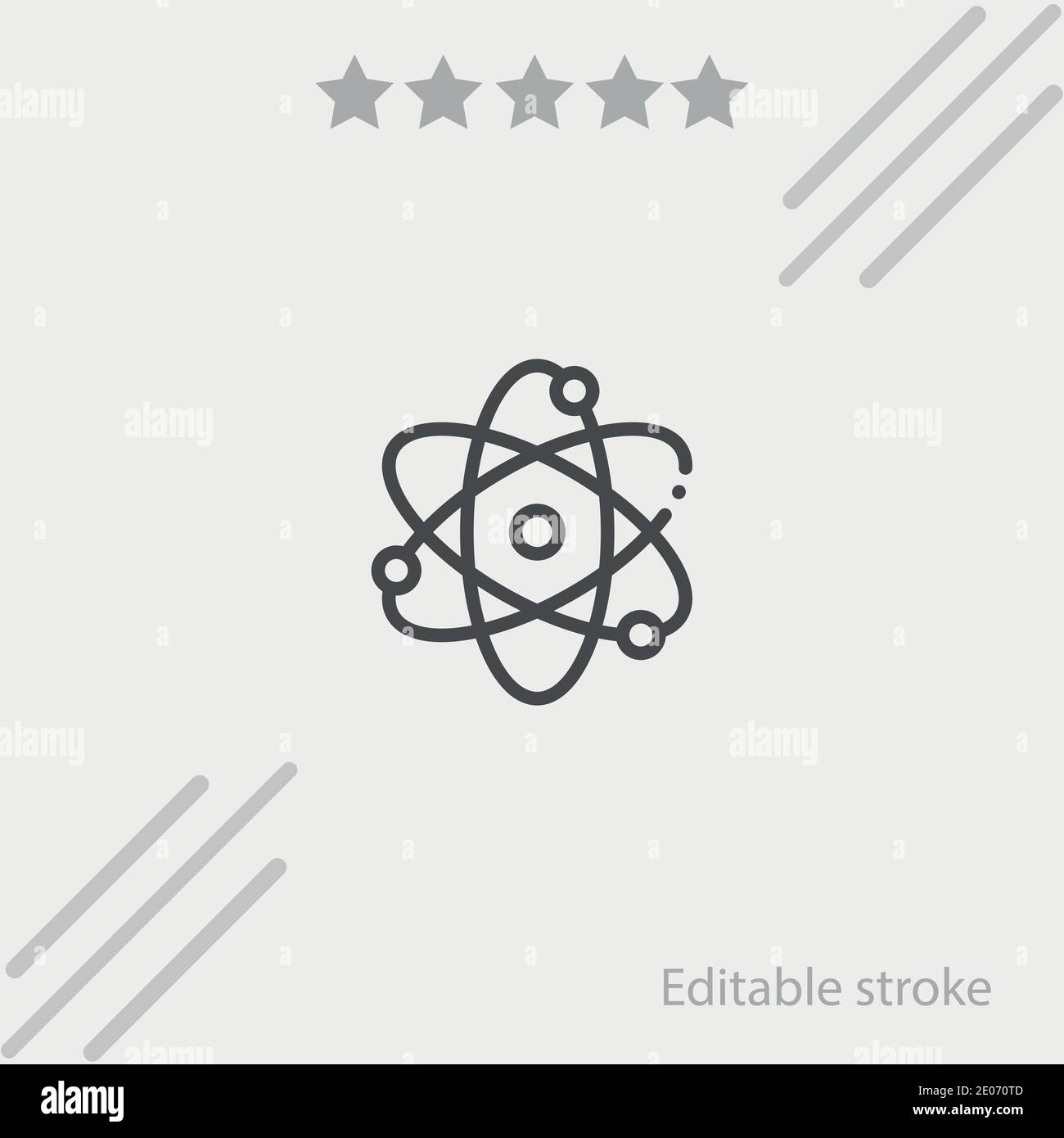 Modern nucleus logo hi-res stock photography and images - Alamy