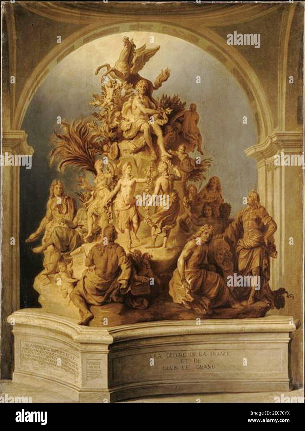 Le Parnasse français Stock Photo - Alamy