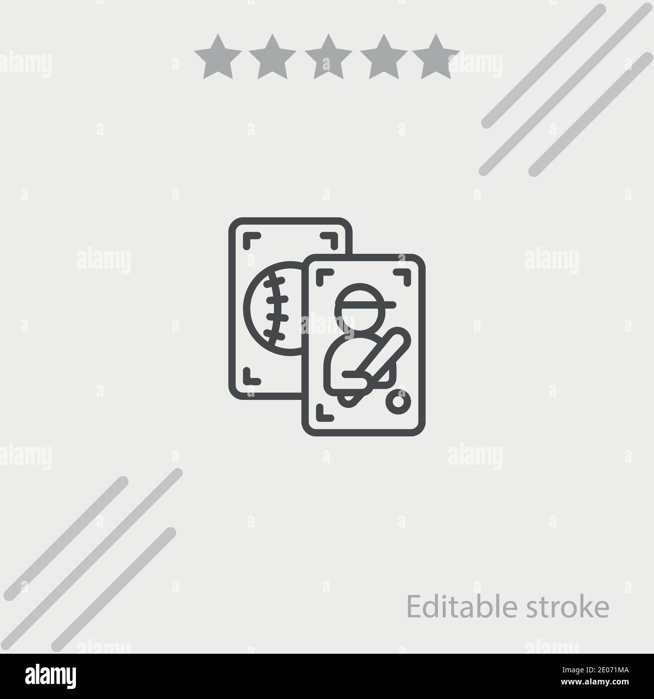 Collection of cartoon icon illustration of american baseball player ...