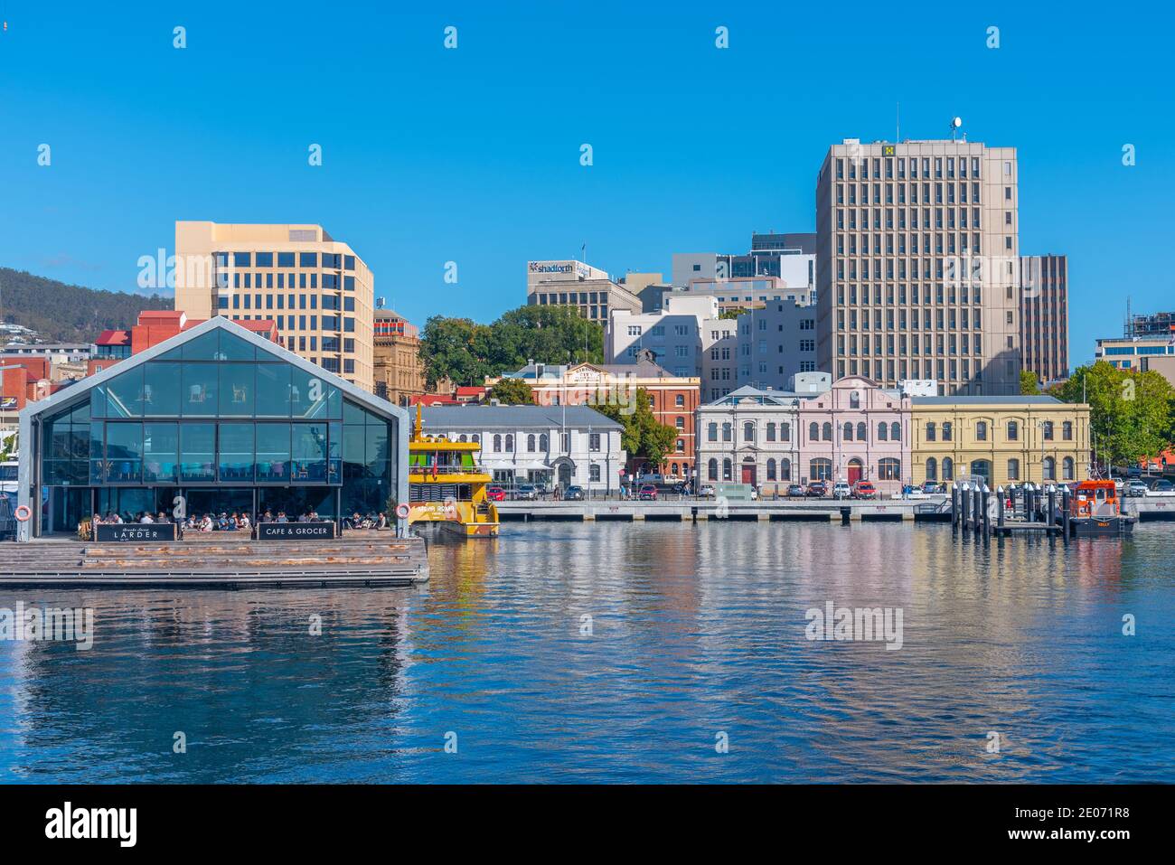 Australia hobart skyline hi-res stock photography and images - Alamy