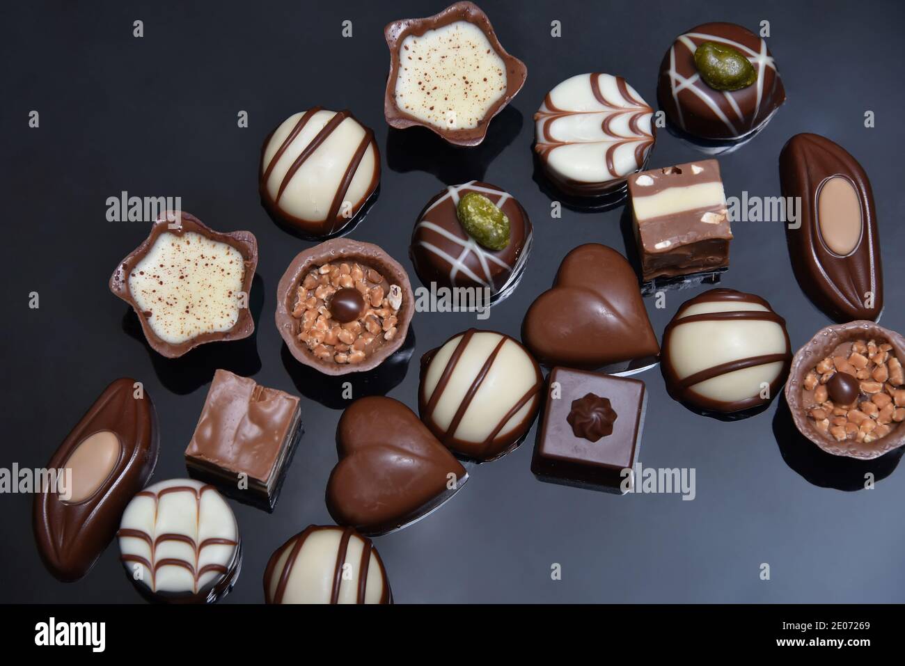 Indulgent chocolate collection hi-res stock photography and images - Alamy