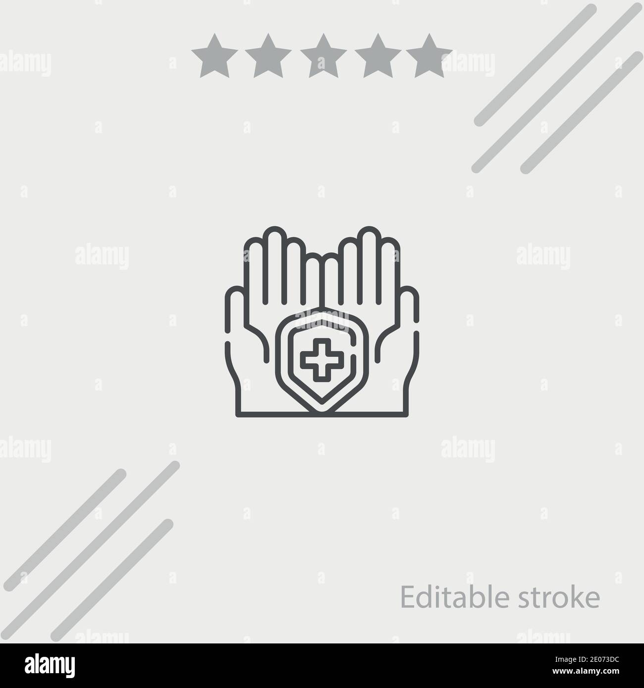 protection vector icon modern simple vector illustration Stock Vector ...