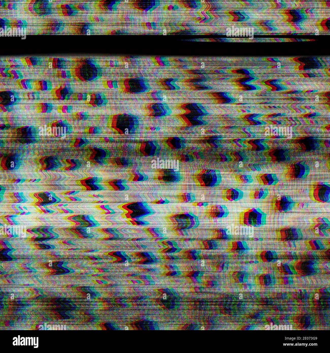 Seamless techno glitch RGB computer monitor noise Stock Photo - Alamy