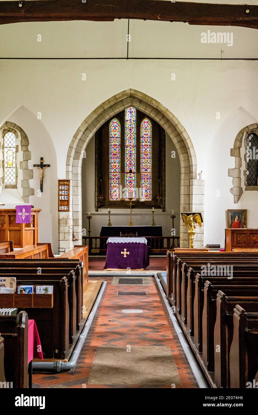 St Peter and St Paul Church, High Street, Farningham, Kent Stock Photo ...
