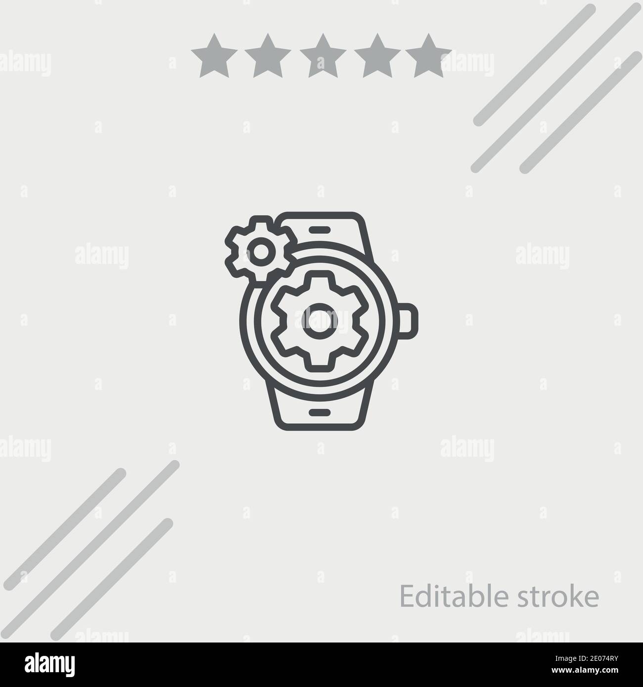 watch vector icon modern simple vector illustration Stock Vector Image ...