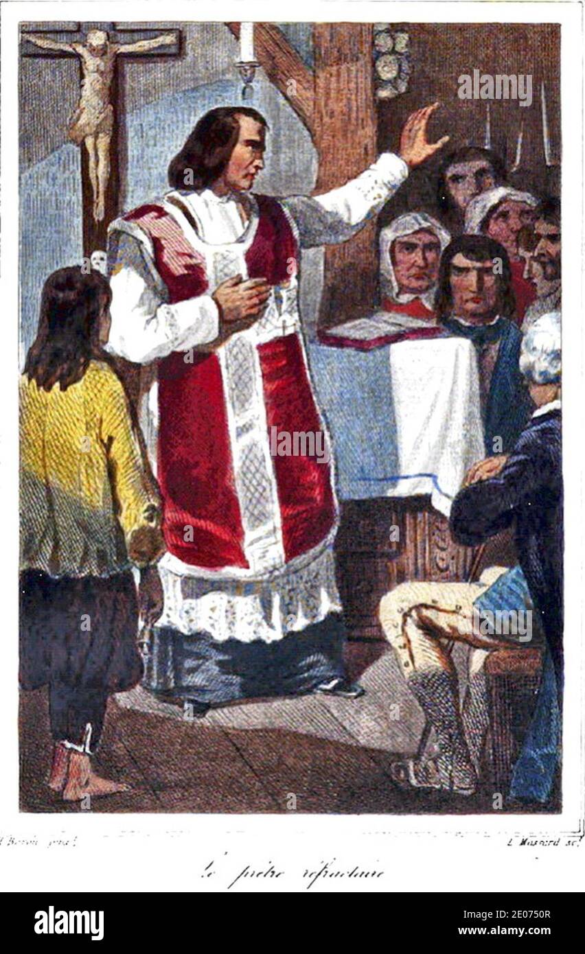 Le pretre refractaire hi-res stock photography and images - Alamy