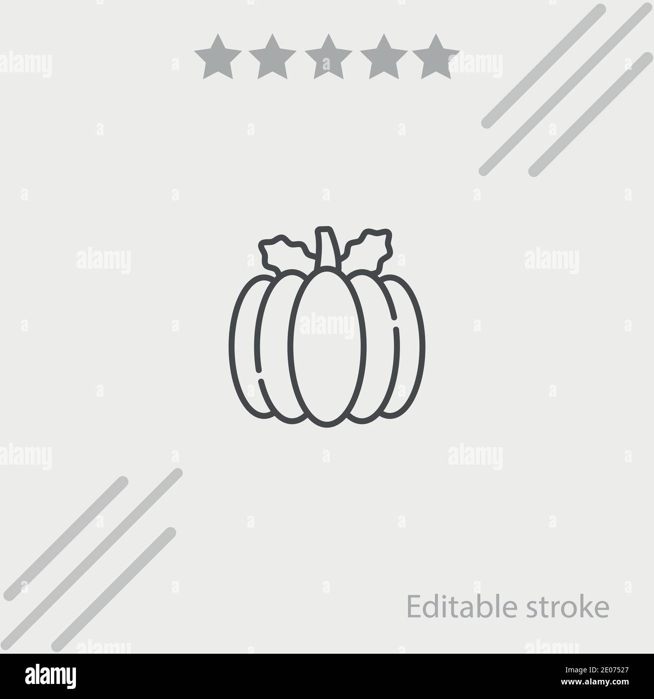 pumpkin vector icon modern simple vector illustration Stock Vector ...