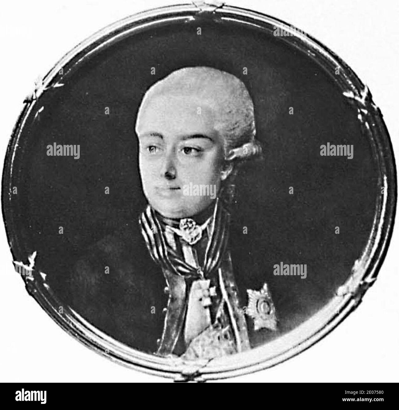 Le Prince Pierre Mikhailowitch Golitzyne Stock Photo - Alamy