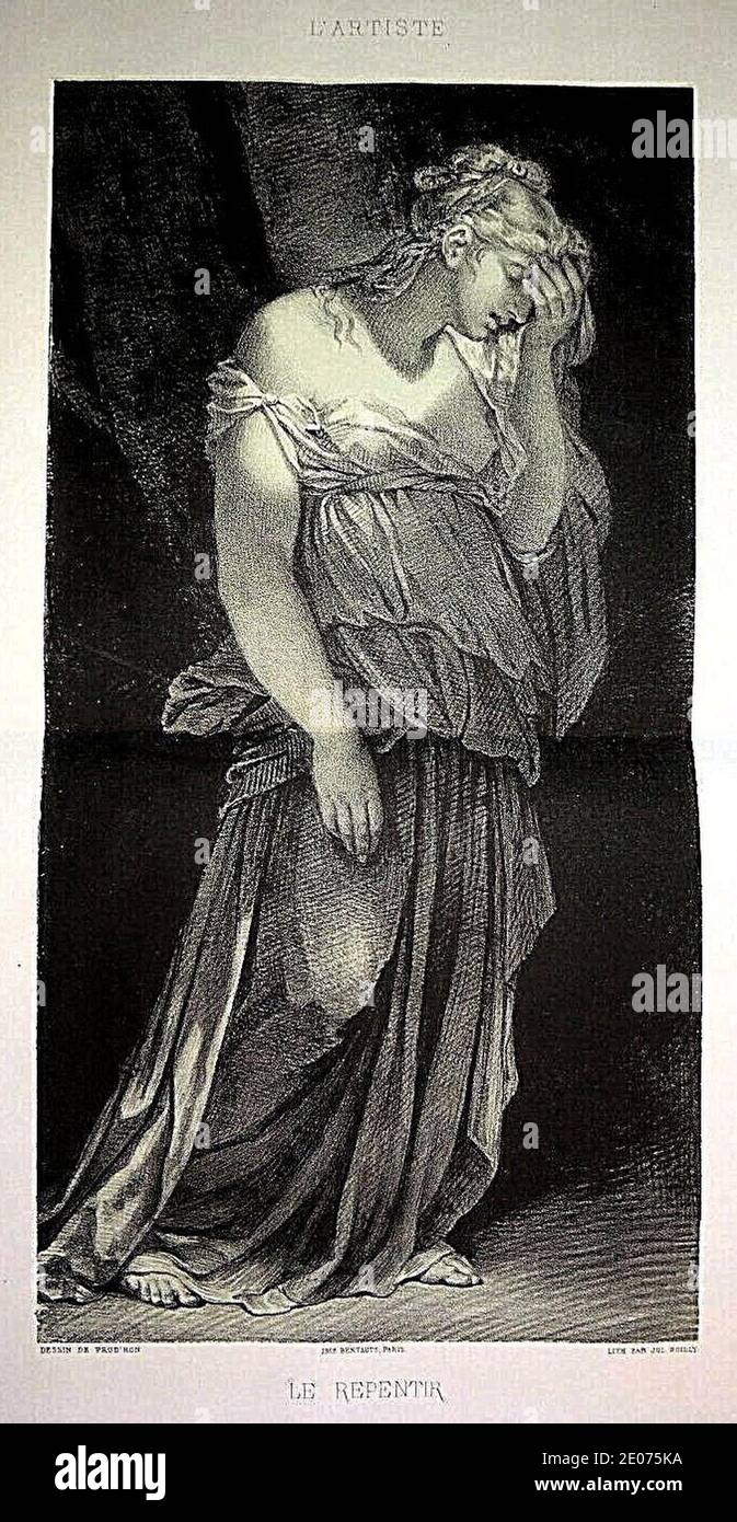 Repentir hi-res stock photography and images - Alamy