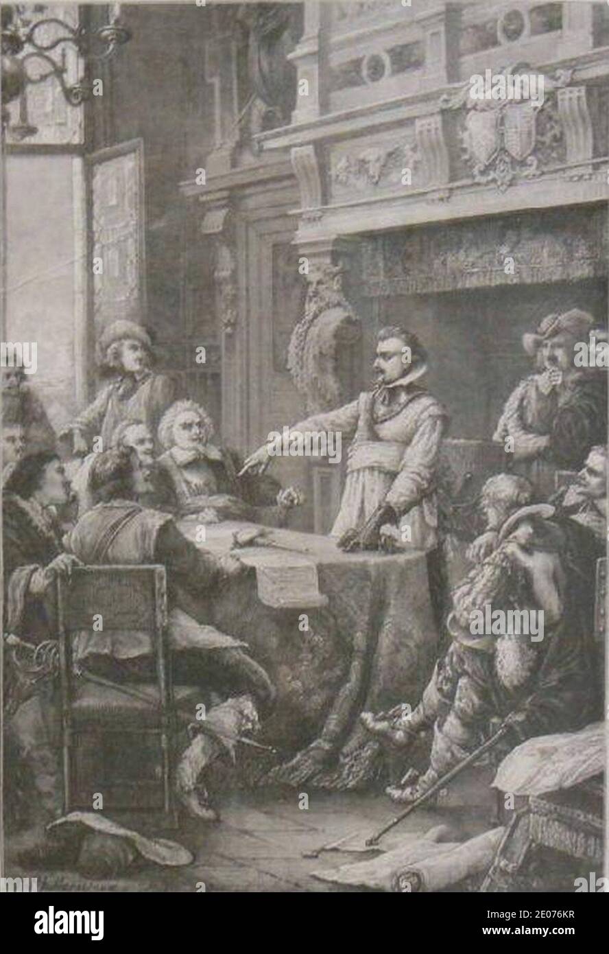 Le serment de Jean Guiton Stock Photo - Alamy