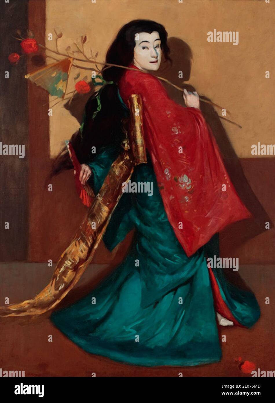 Le Shogun (scéne de la folie) (c. 1901) by Rupert Bunny Stock Photo - Alamy