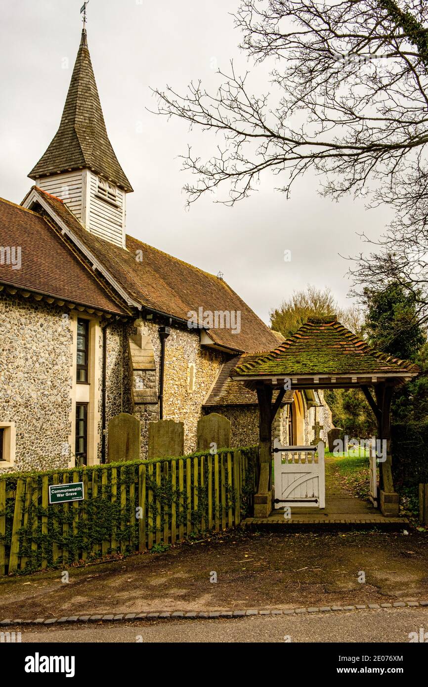 All Saints Church, Church Road, Hartley, Kent Stock Photo - Alamy