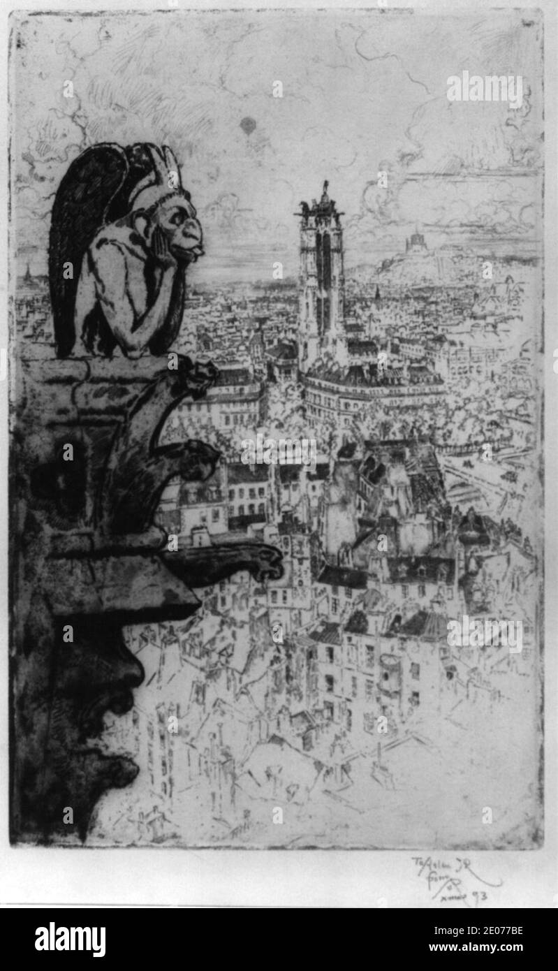 Le stryge hi-res stock photography and images - Alamy