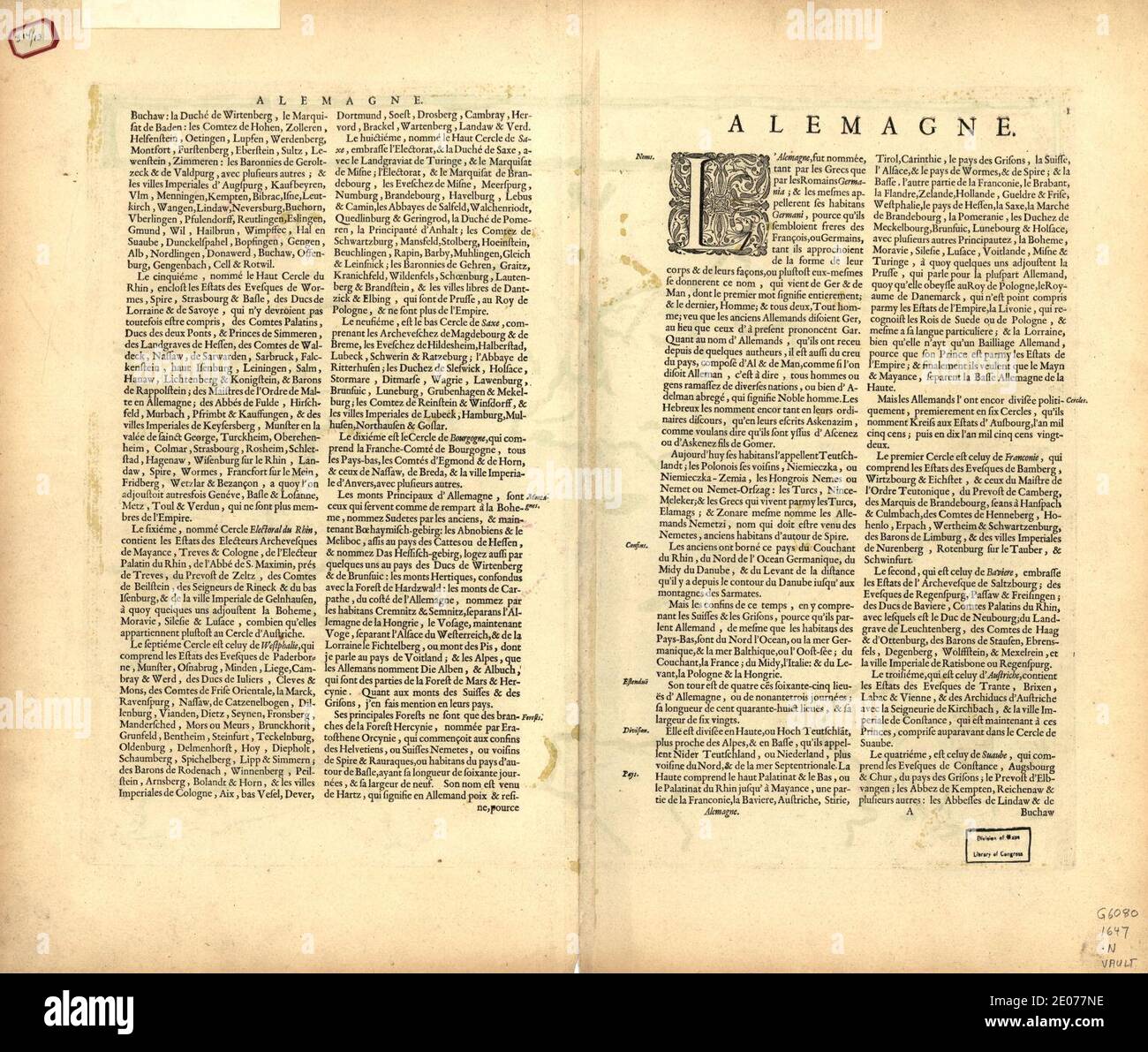 Le theatre du monde, ou, Novvel atlas Stock Photo - Alamy