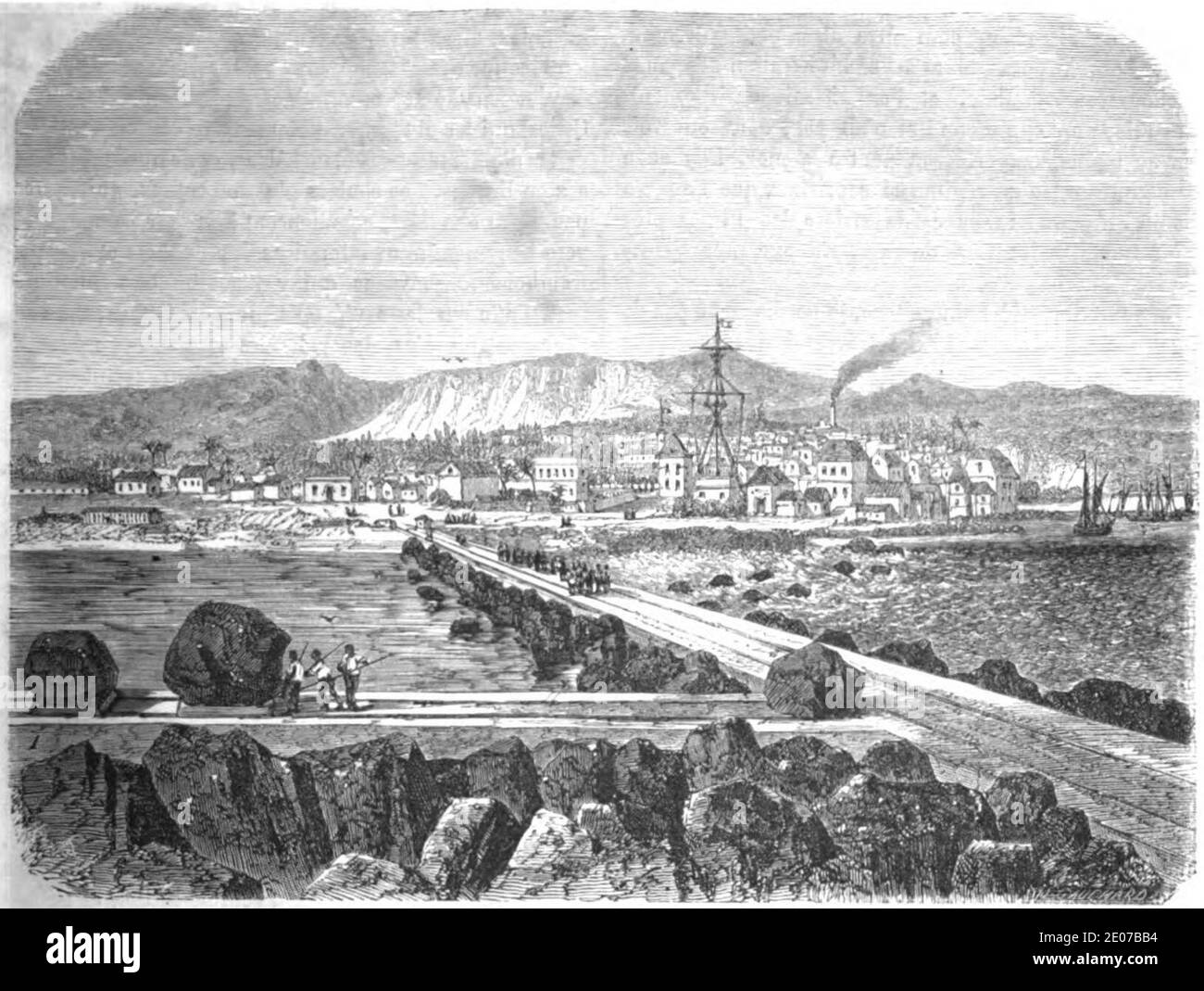 Le Tour du monde-06-p161 Stock Photo - Alamy