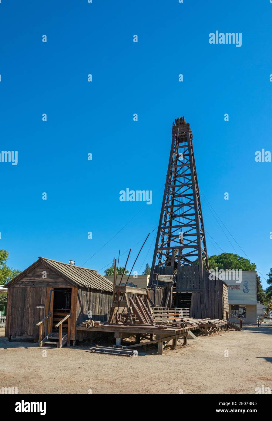 California, Bakersfield, Kern County Museum, historical oil indfustry ...