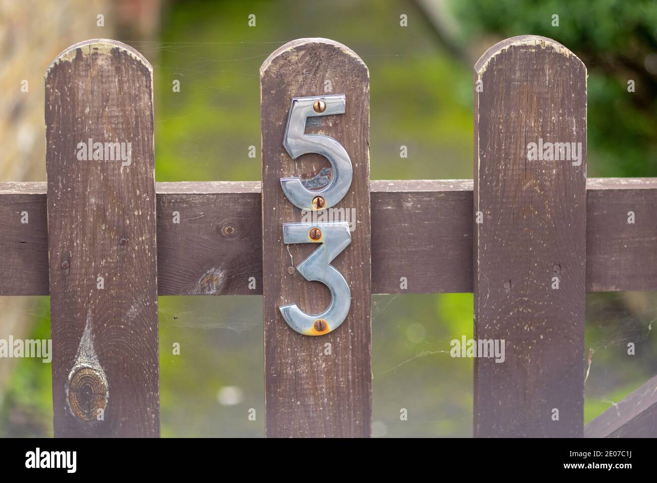 House number 53 sign hi-res stock photography and images - Alamy