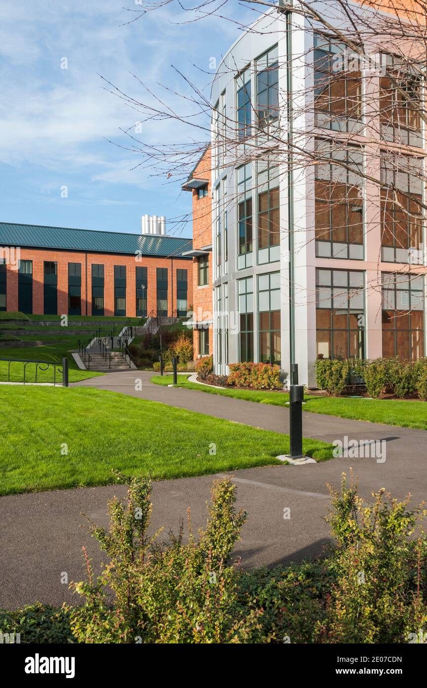 The campus at WSU (Washington State University) at Vancouver ...