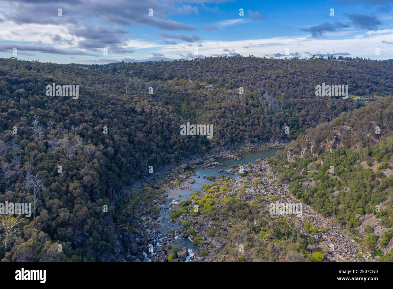 Cataract Gorge Reserve at Launceston in Tasmania, Australia Stock Photo ...