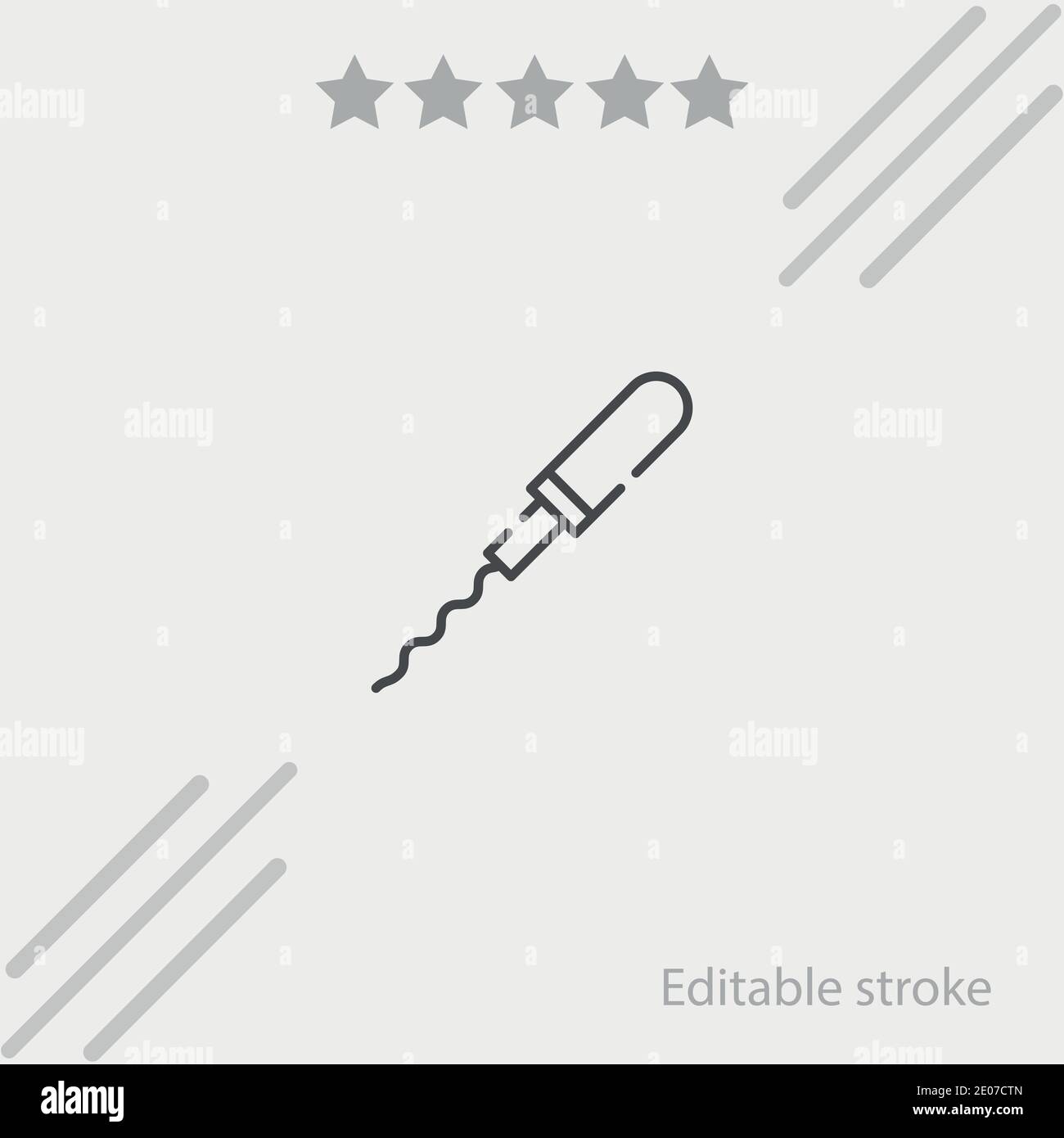 tampon vector icon modern simple vector illustration Stock Vector Image ...