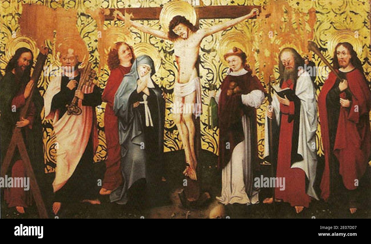 Le triptyque de la Passion Stock Photo - Alamy