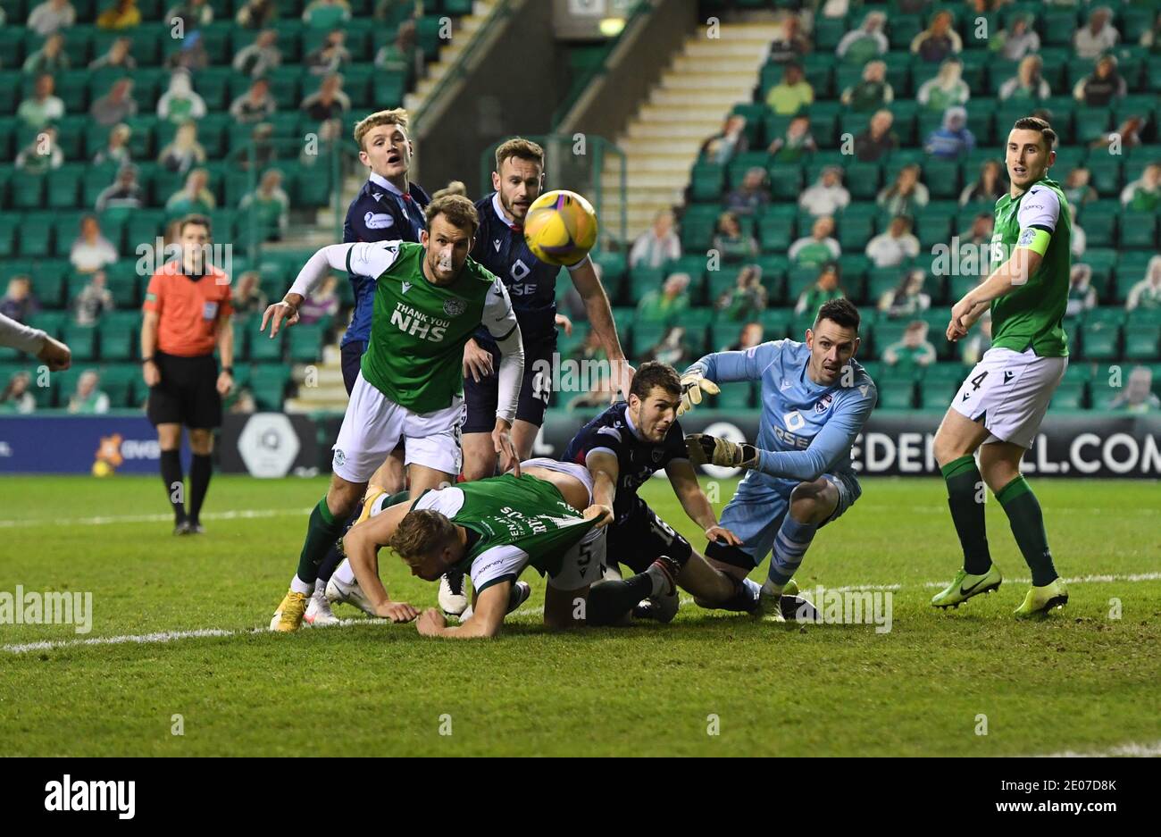 Easter Road Stadium Edinburgh. Scotland.UK .30th December-20 Scottish ...