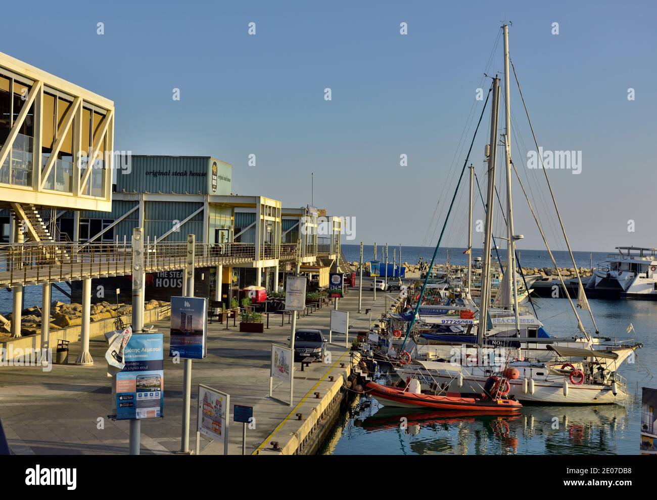 Limassol old port hi-res stock photography and images - Alamy