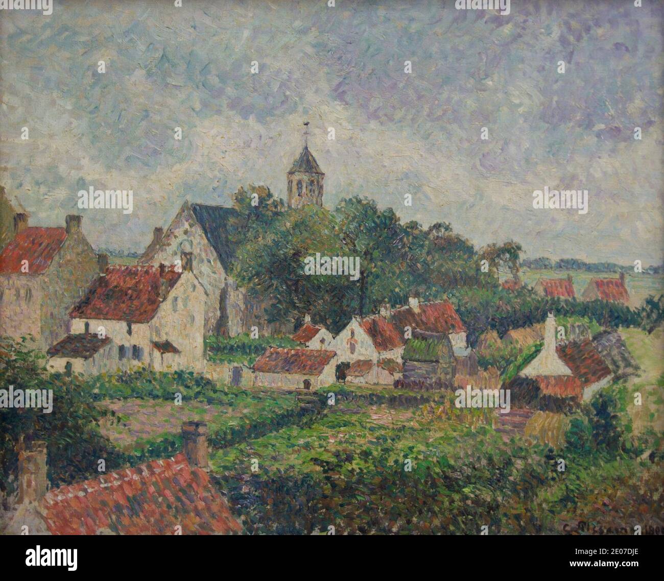 Le village de Knocke Stock Photo - Alamy