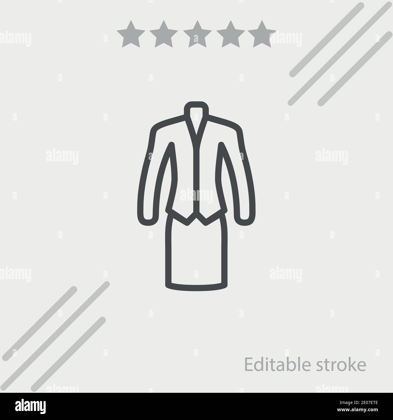 suit vector icon modern simple vector illustration Stock Vector Image ...