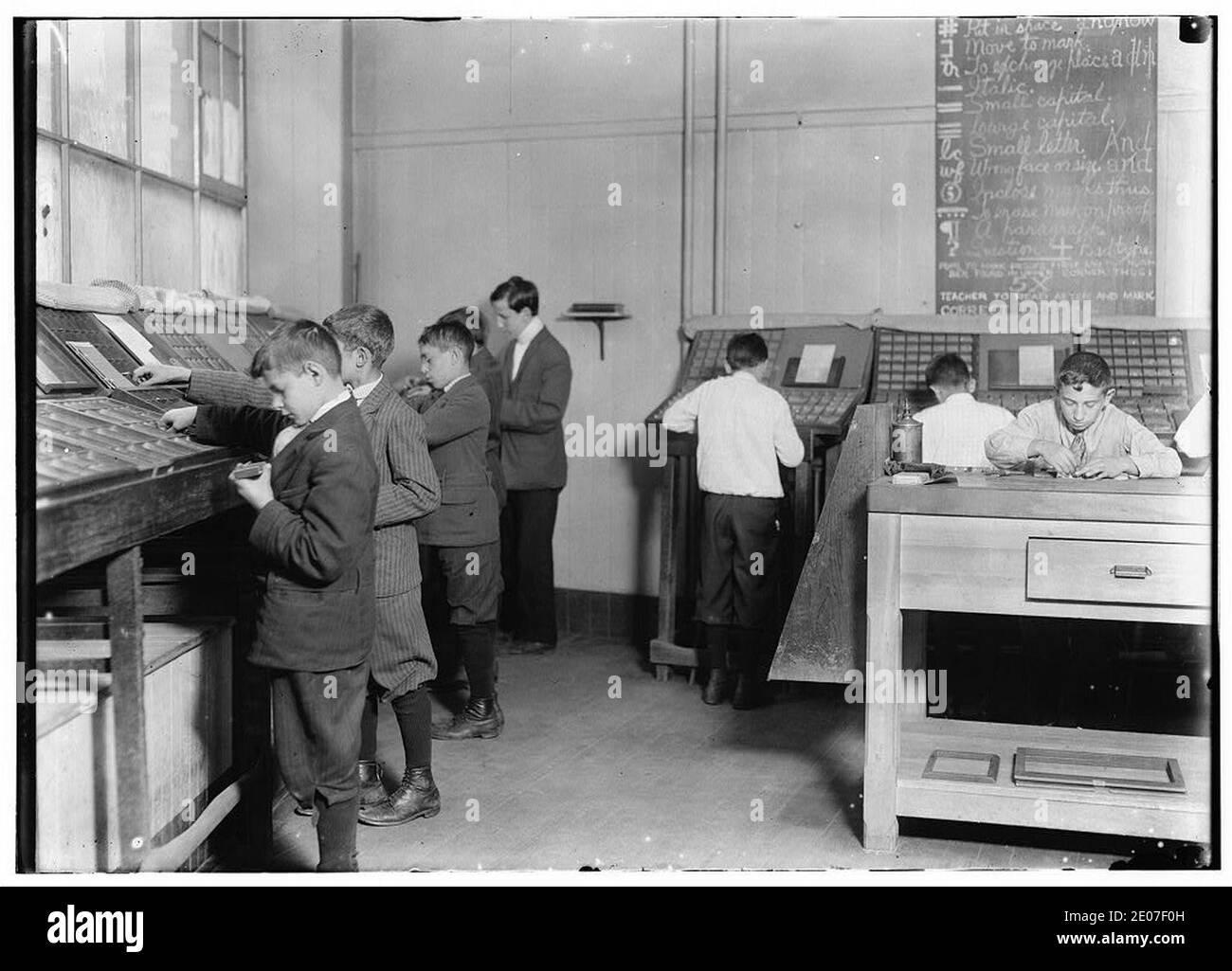 Learning a Trade Stock Photo - Alamy