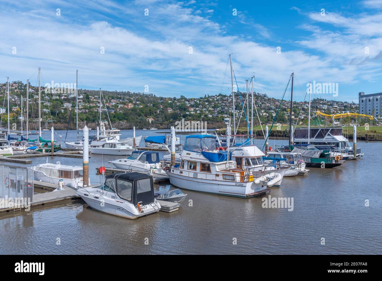 Marina in Launceston, Australia Stock Photo - Alamy