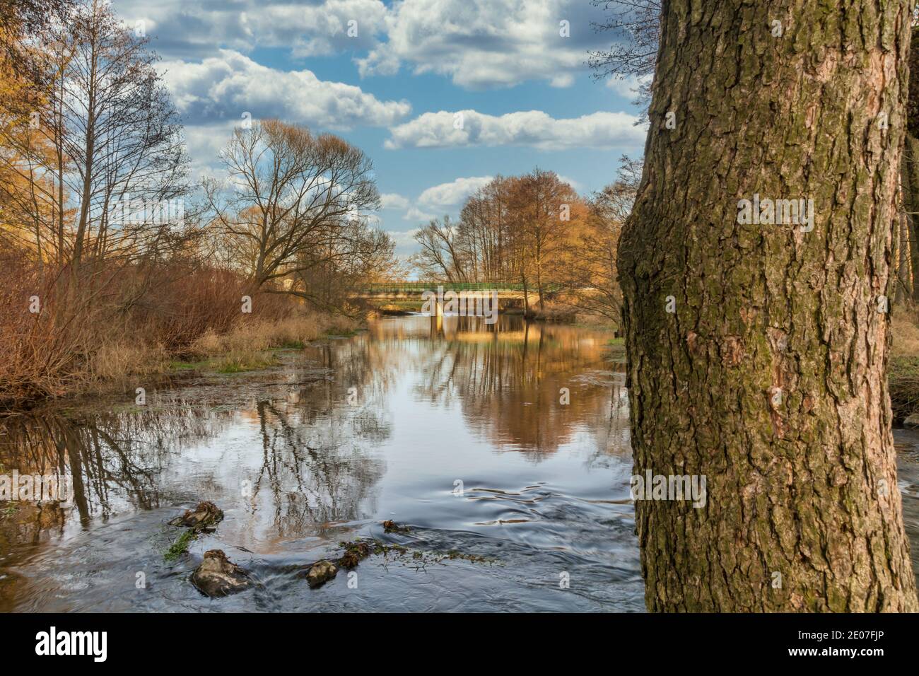 Road bridge, connecting two river banks Stock Photo - Alamy