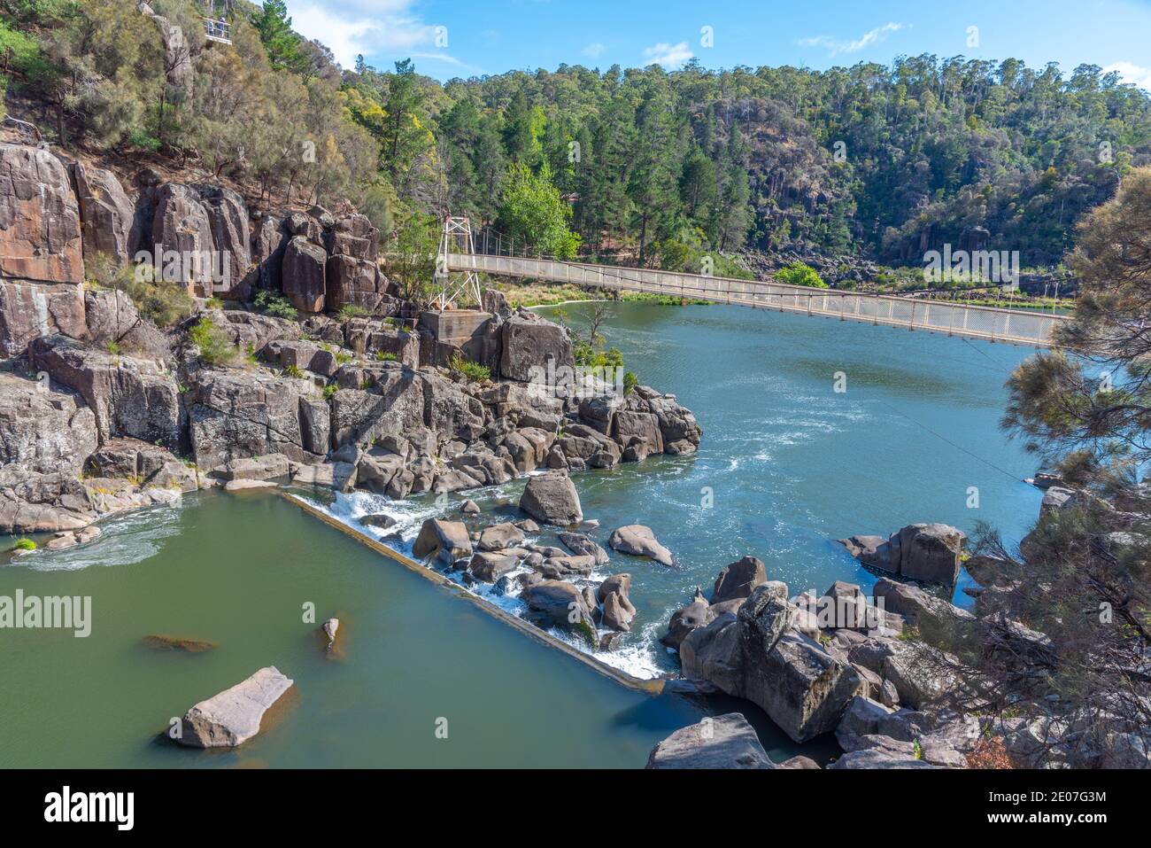 Alexandra suspension bridge hi-res stock photography and images - Alamy