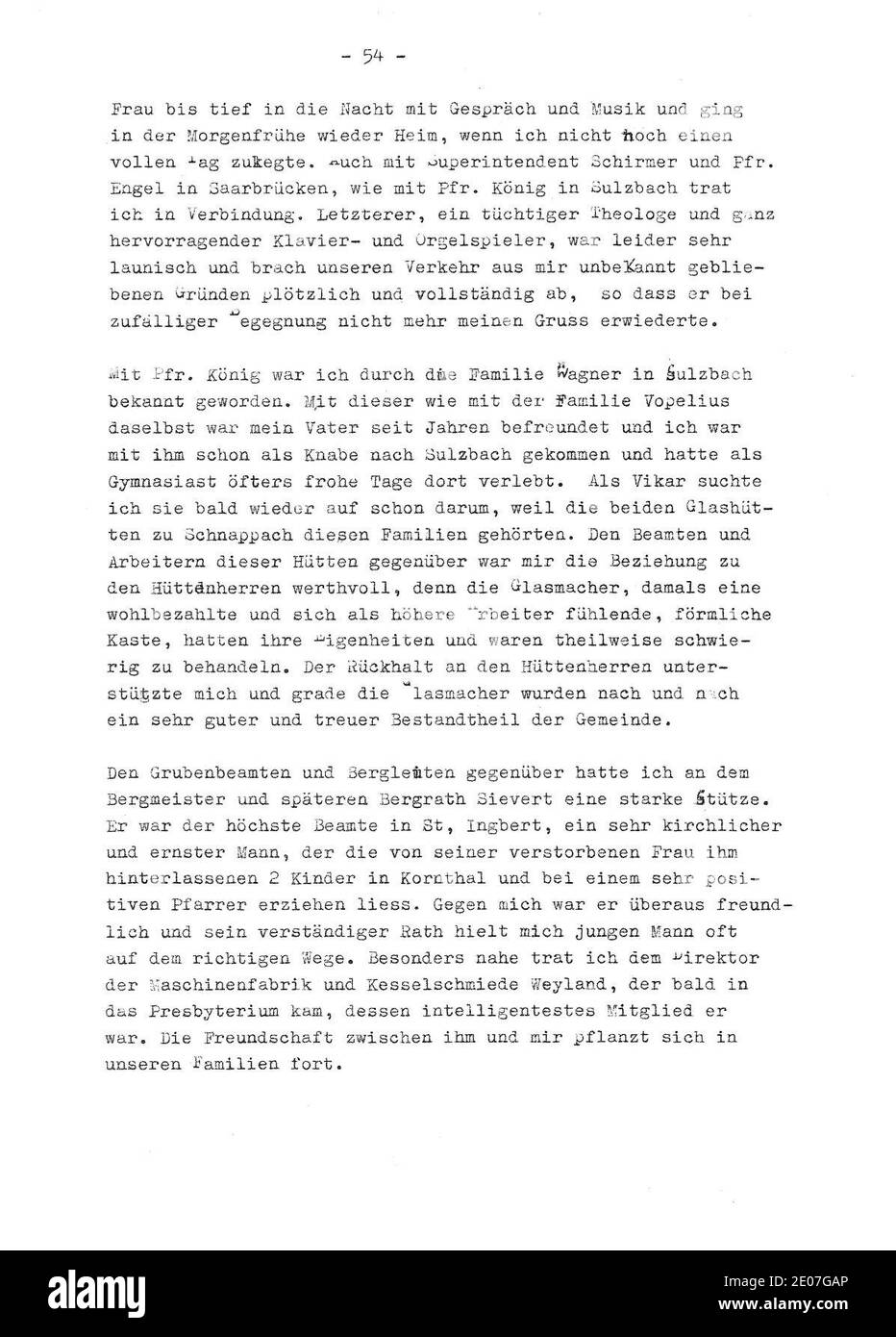 Lebenserinnerungen (Krieger) 054 Stock Photo - Alamy