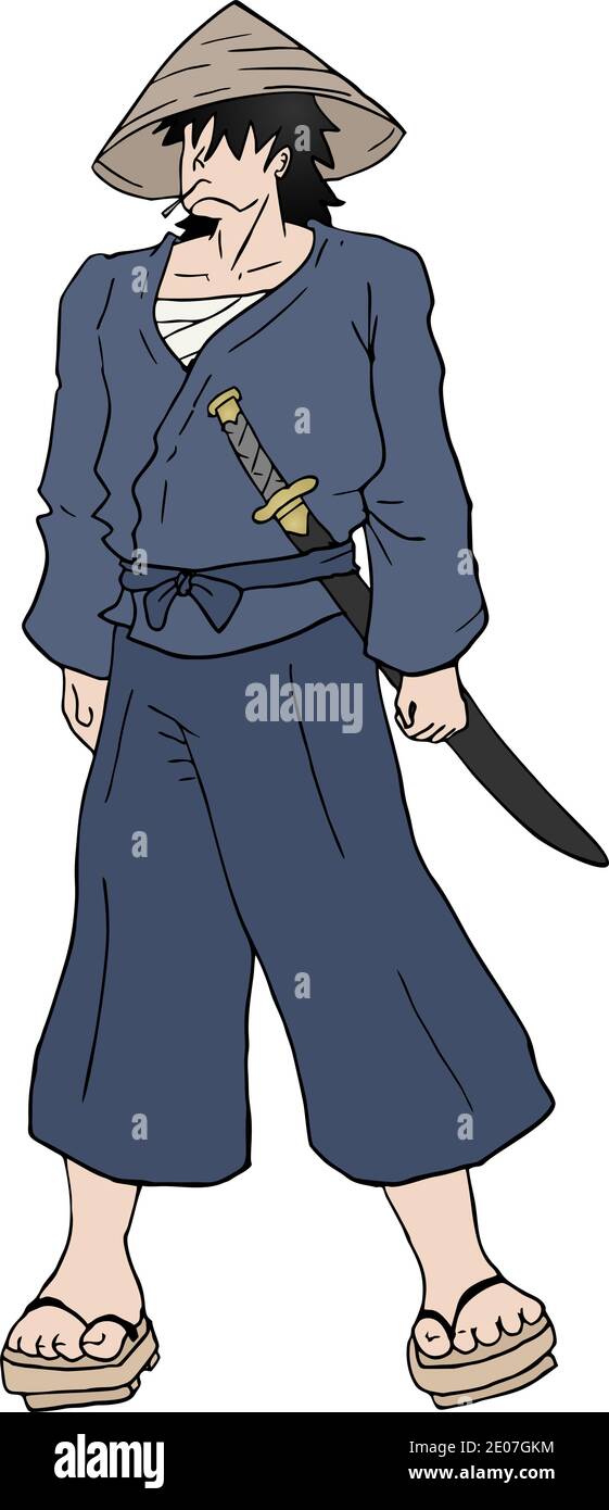 Samurai japan weapon Cut Out Stock Images & Pictures - Alamy
