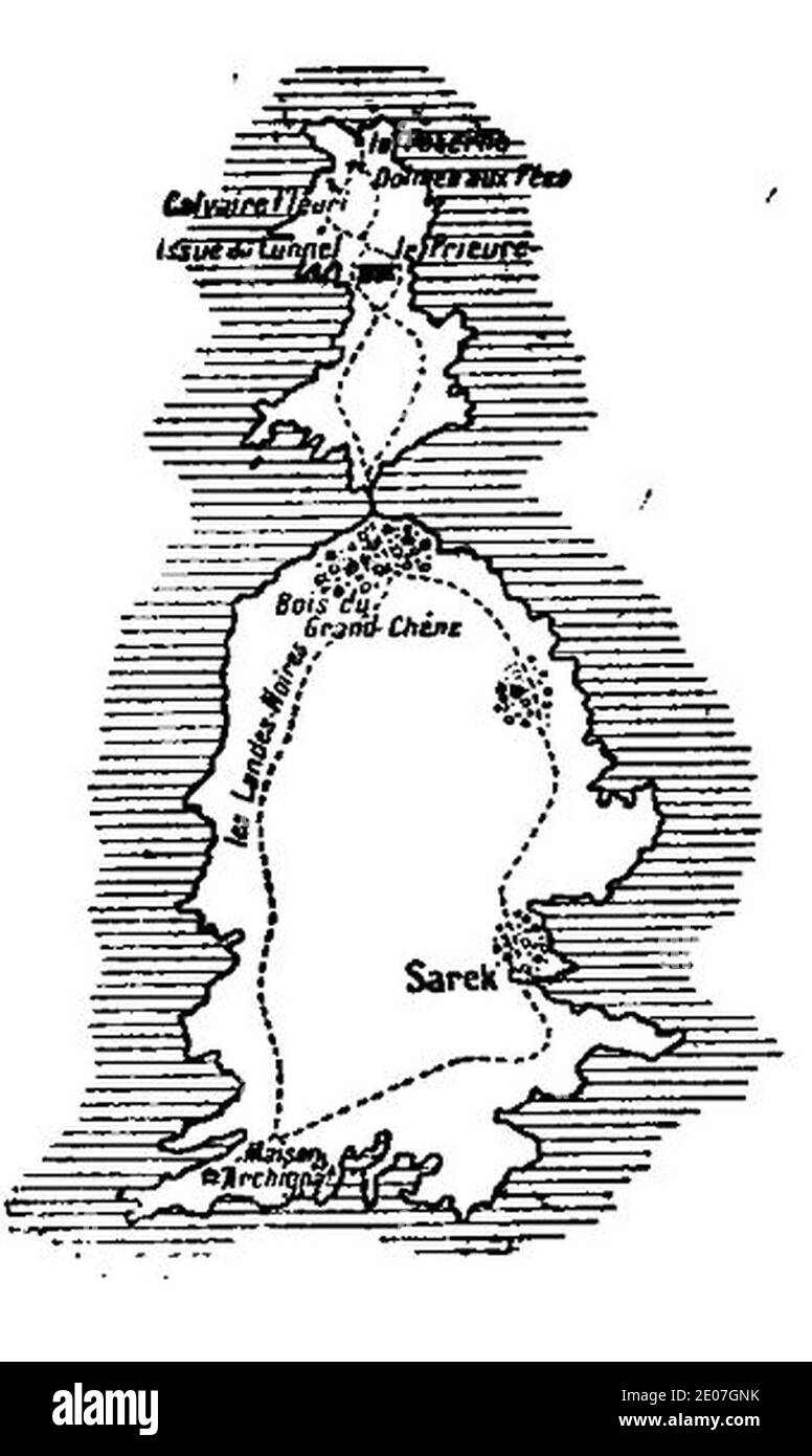 Leblanc - L’Île aux trente cercueils Image1 Stock Photo - Alamy