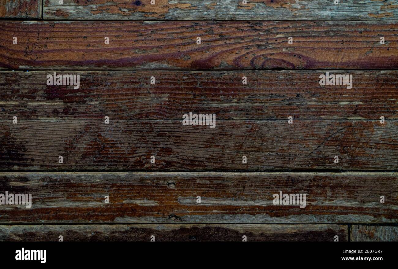Texture and background of wooden boards. The background is made of old ...