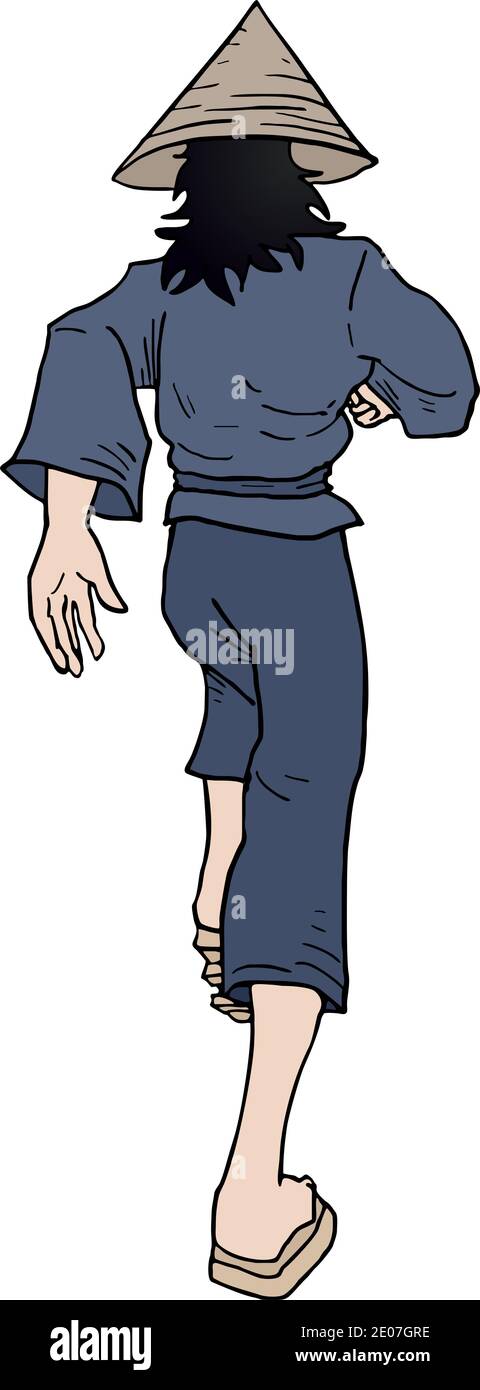 Warrior running illustration Stock Vector Image & Art - Alamy