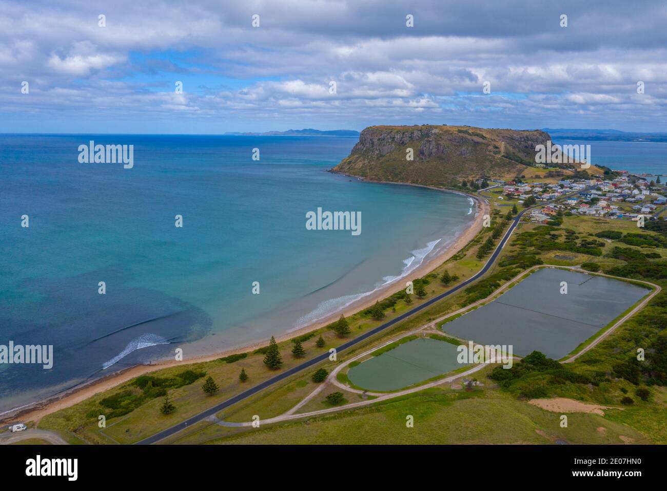 Australia tasmania stanley nut view hi-res stock photography and images ...