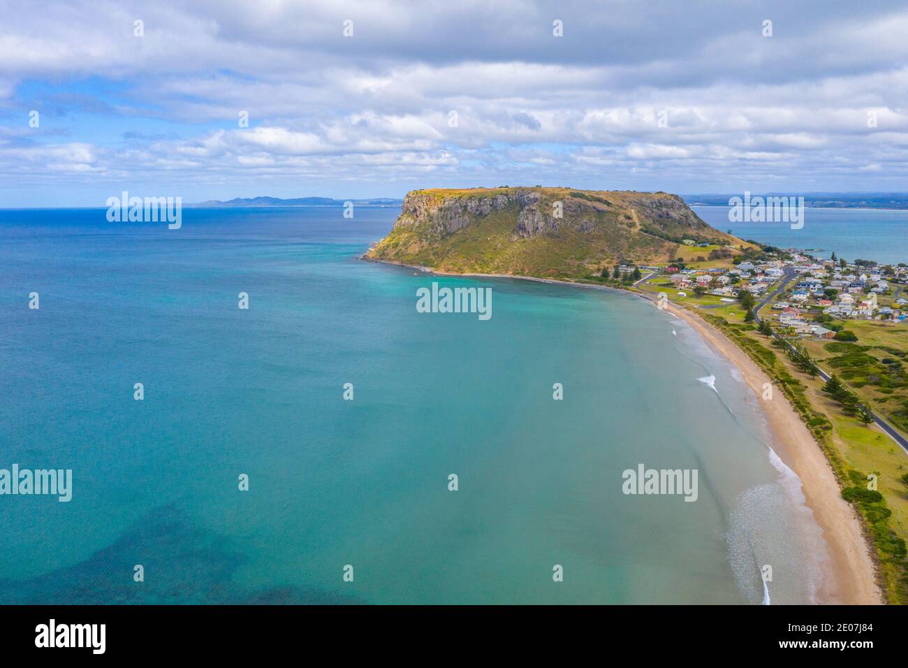Aerial view of Stanley in Tasmania, Australia Stock Photo - Alamy