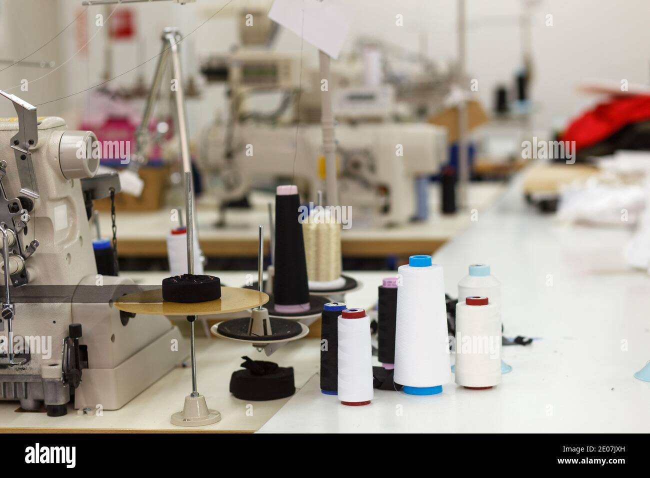 Sewing machine tailors shop in hi-res stock photography and images - Alamy