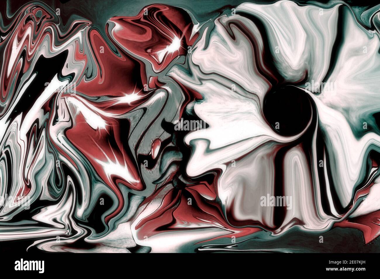 beautiful abstract image where the colors white red and gray are ...