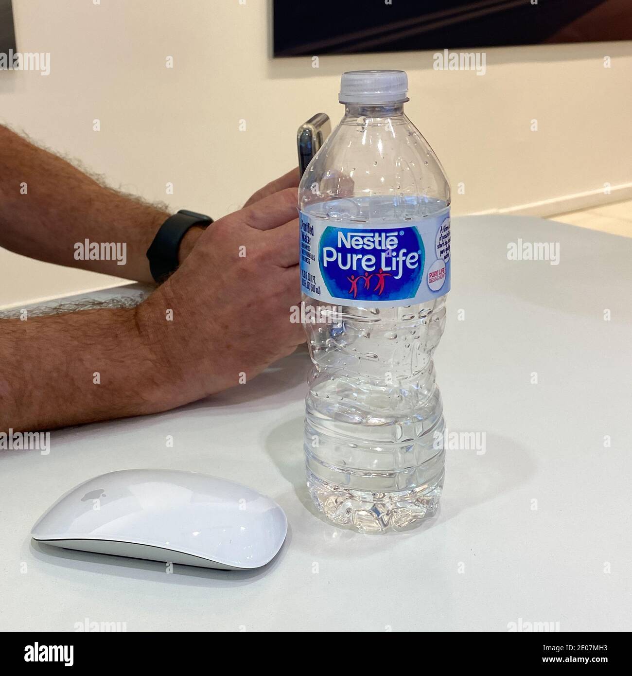 Nestle pure life bottle hi-res stock photography and images - Alamy