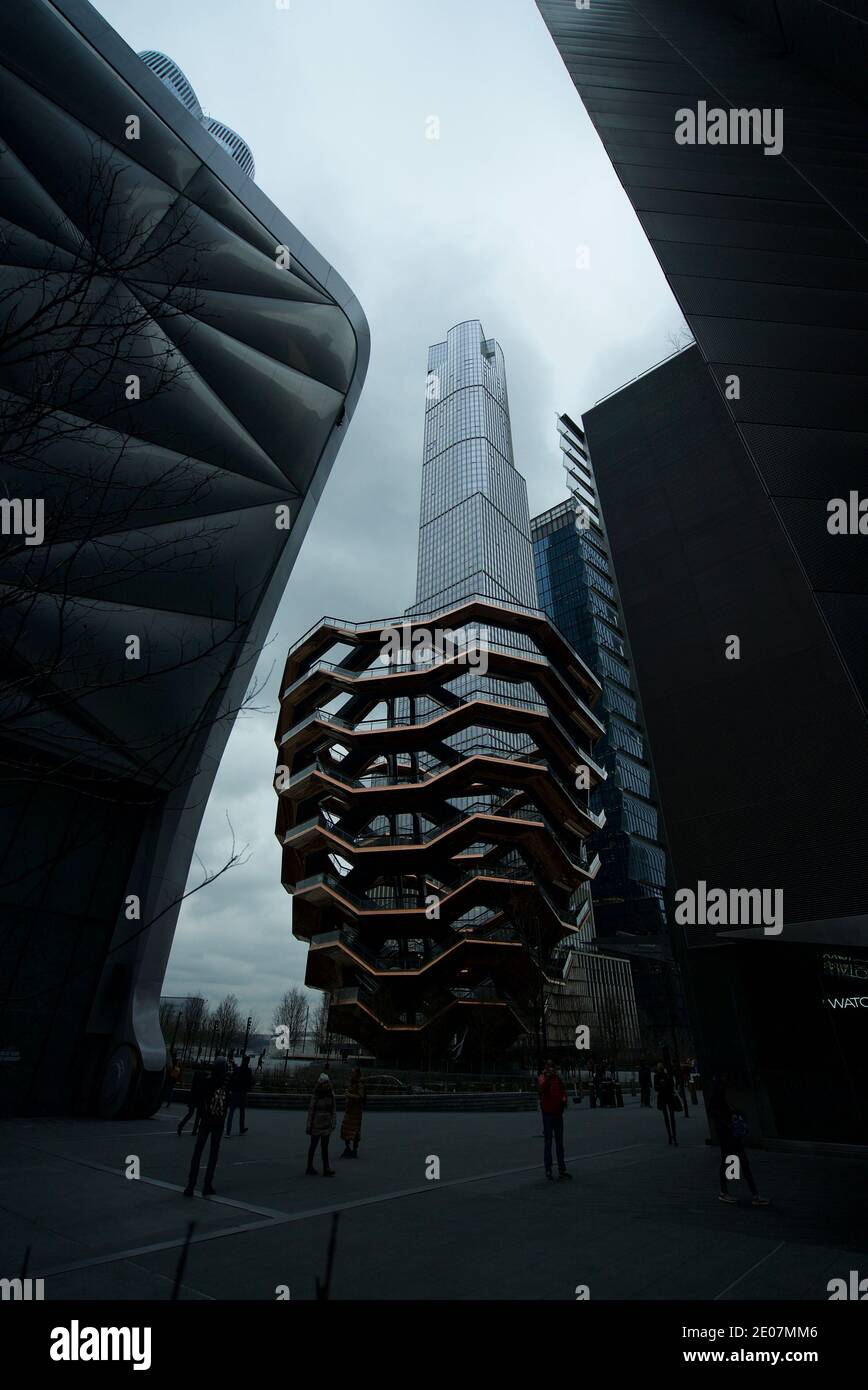 Vessel: A structure and visitor attraction of the Hudson Yards ...