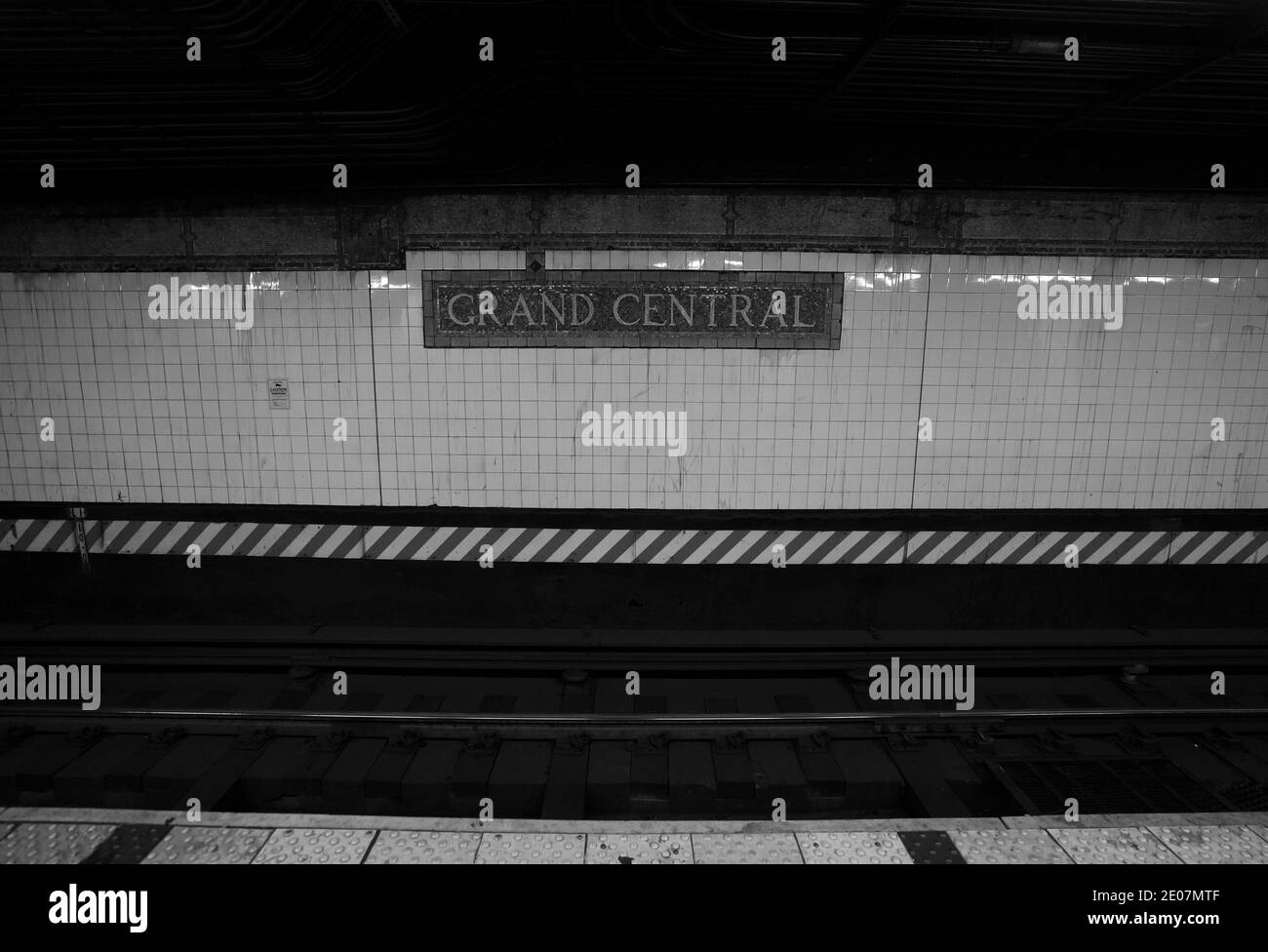 The sign for Grand Central train station, in the underground station of ...